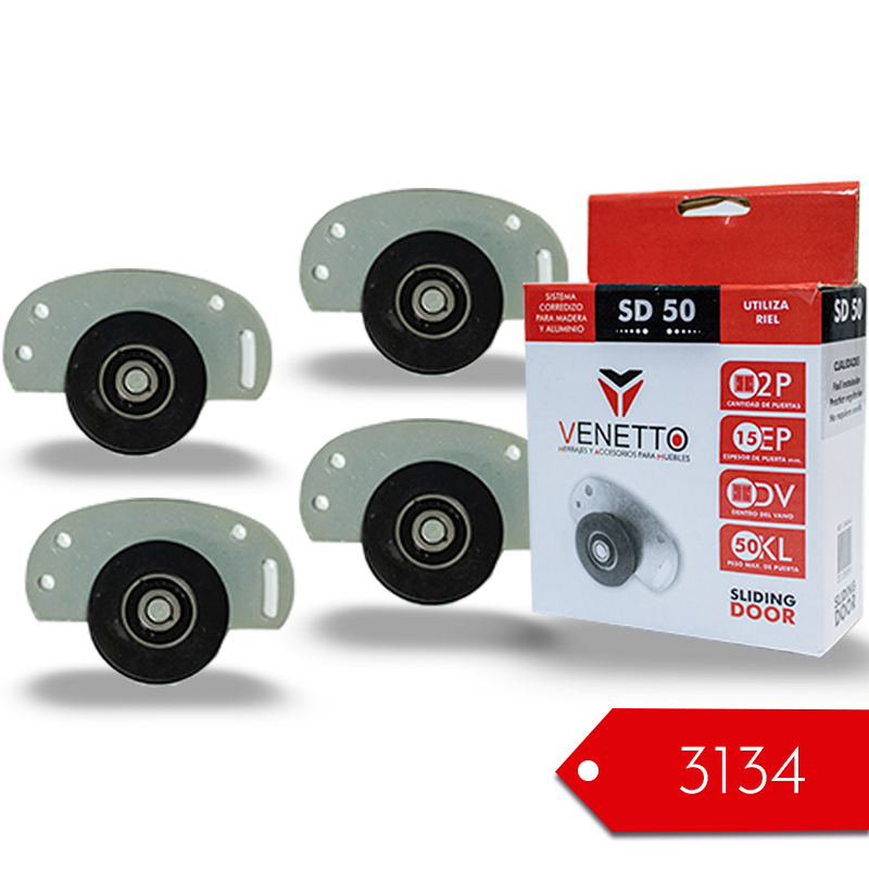 Sistema Corredizo Venetto Closet SD50 | Ferremonroy