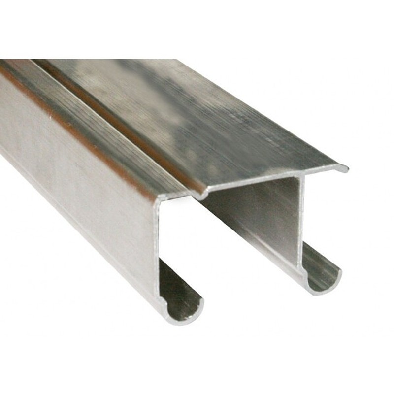 Riel Aluminio En R 2 MTS / 3 MTS | Ferremonroy